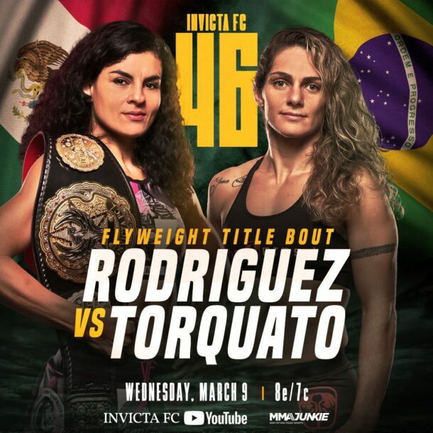 Invicta FC 46: Rodriguez Vs Torquato II Preview