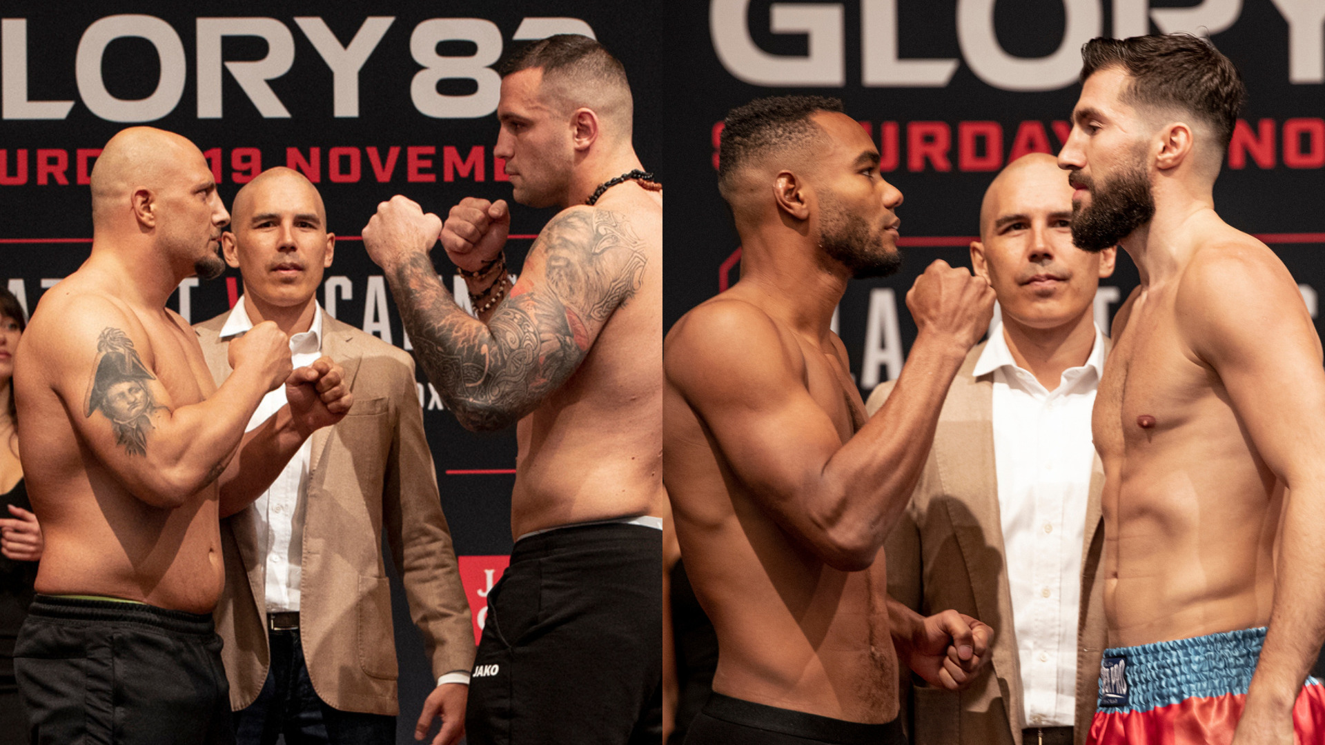 GLORY 82 Weigh-in Results And How To Watch - MMASucka