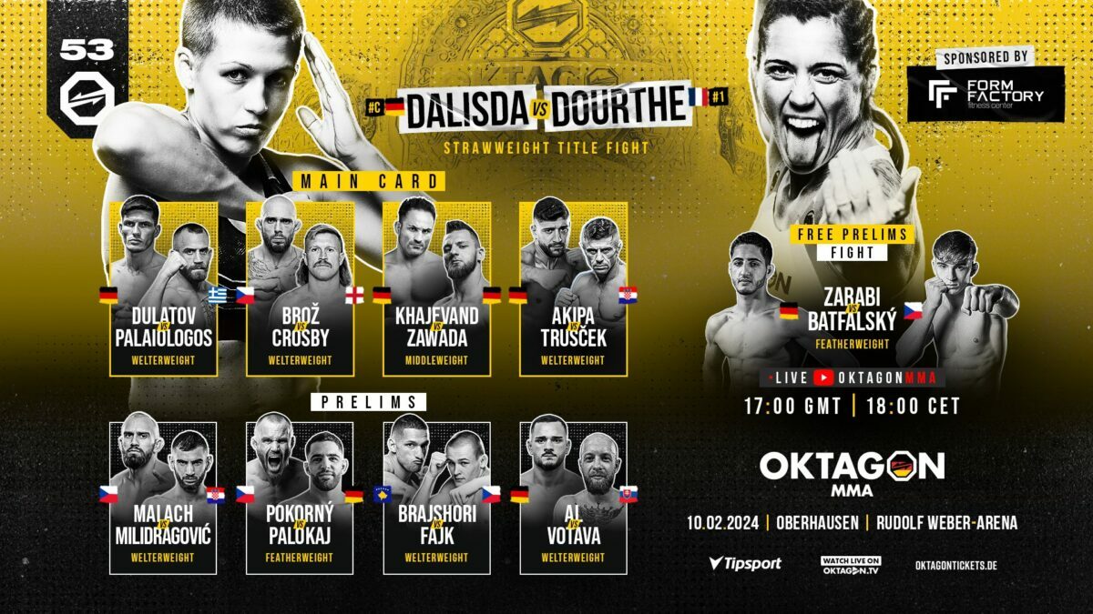 Oktagon 53 Preview - Dalisda Vs Dourthe - MMASucka