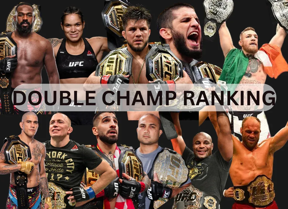 UFC Double Champions - Ranking The Legends - SandJack TV